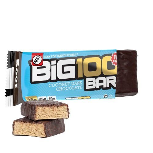 Kjøp Big 100 Protein Bar 1x100g Kokos Sjokolade - Proteinfabrikken.no