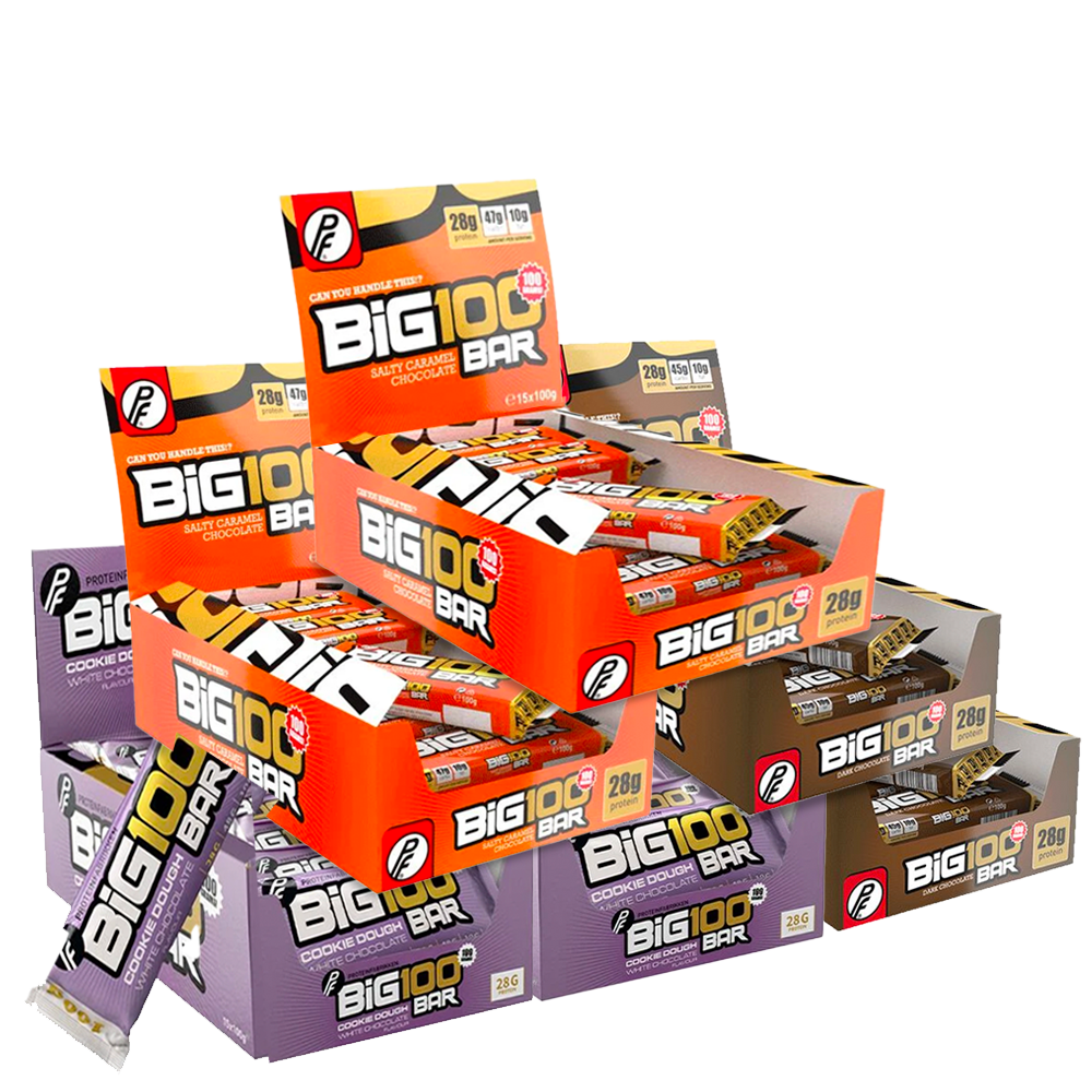 Kjøp 90 x Big 100 Protein Bar, 100g - Proteinfabrikken.no